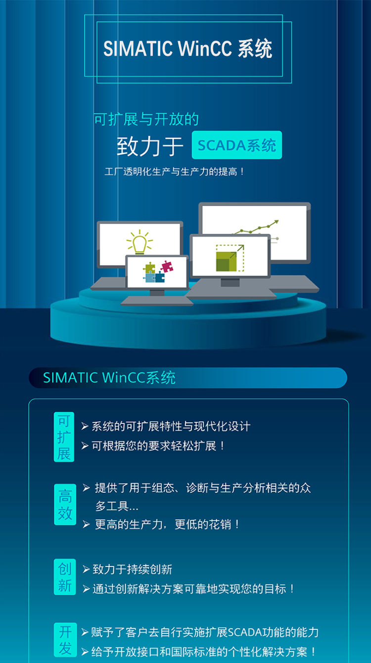 西门子 WinCC V7.5 SP2 亚洲版基本系统 开发+运行版 支持65536个外部变量(RC 65536个变量)6AV63812BQ075AV0